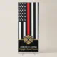 Firefighter Red Line Flag Fire Academy Graduation Retractable Banner ...