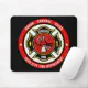 Firefighter Rescue ADD NAME Fire Department Badge Mouse Pad | Zazzle
