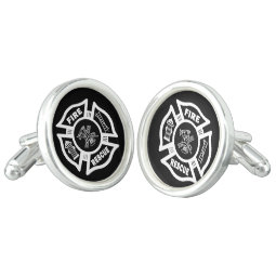 Firefighter Rescue Jewelry Cufflinks | Zazzle