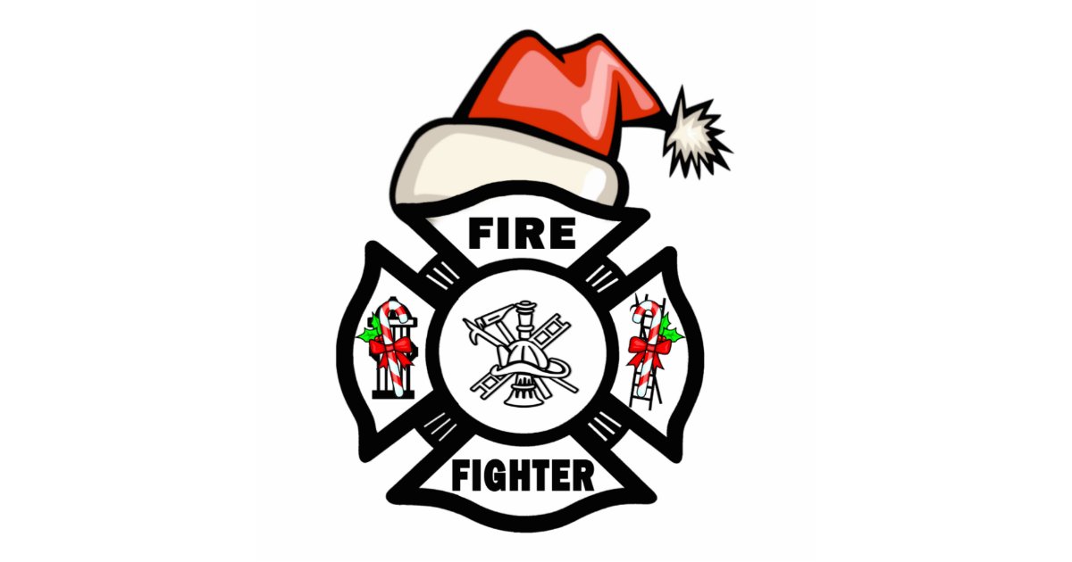 Firefighter Santa Claus Cutout | Zazzle