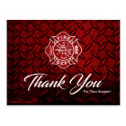 Firefighter Thank You Card | Zazzle.com