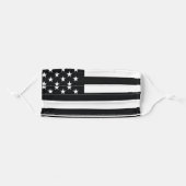 Firefighter Thin Red Line American Flag Fireman Adult Cloth Face Mask ...