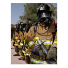 Firefighter / Fire Dept Thank You Postcard | Zazzle.com