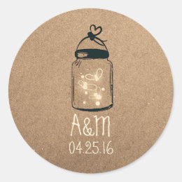 Mason Jar Stickers | Zazzle