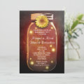 Fireflies & Mason Jar Whimsical Engagement Party Invitation | Zazzle