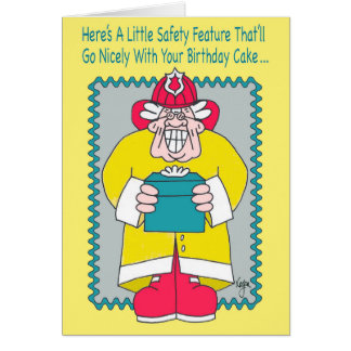 Funny Fireman Cards | Zazzle