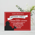 Fireman/Fire Chief Birthday Party Invitation | Zazzle