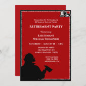 Fireman/Fire Chief Retirement Party Invitation | Zazzle