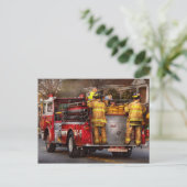 Fireman - Metuchen Fire Department Postcard | Zazzle