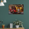 Fireman - Metuchen Fire Department Poster | Zazzle