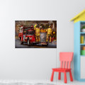Fireman - Metuchen Fire Department Poster | Zazzle