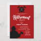 Fireman Retirement/Fire Chief Retirement Invitation | Zazzle