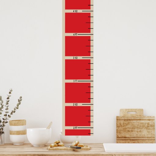 Fireman's Ladder Growth Chart | Zazzle