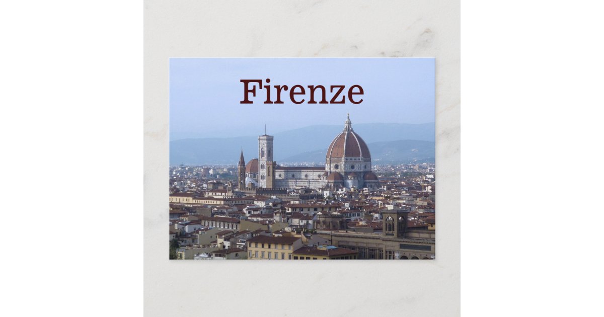 Firenze Florence Italy Postcard | Zazzle