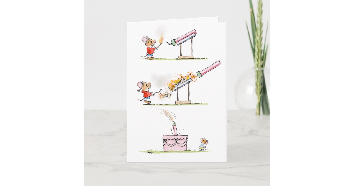 Firework Birthday Card | Zazzle