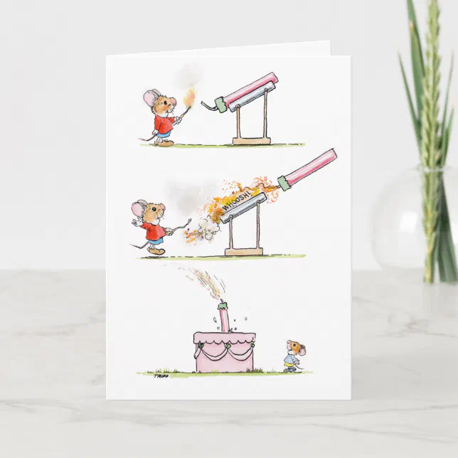 Firework Birthday Card | Zazzle