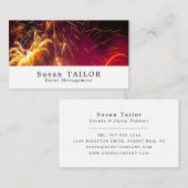 Firework Display, Event Planner Business Card | Zazzle
