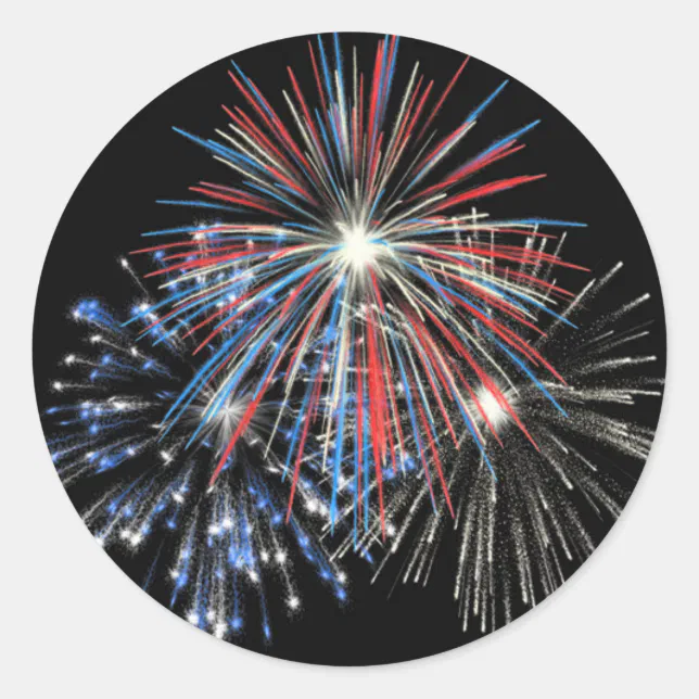 FIREWORK STICKERS | Zazzle