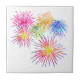 Fireworks Big Party Celebration Firecrackers Ceramic Tile | Zazzle
