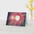 Fireworks Card | Zazzle
