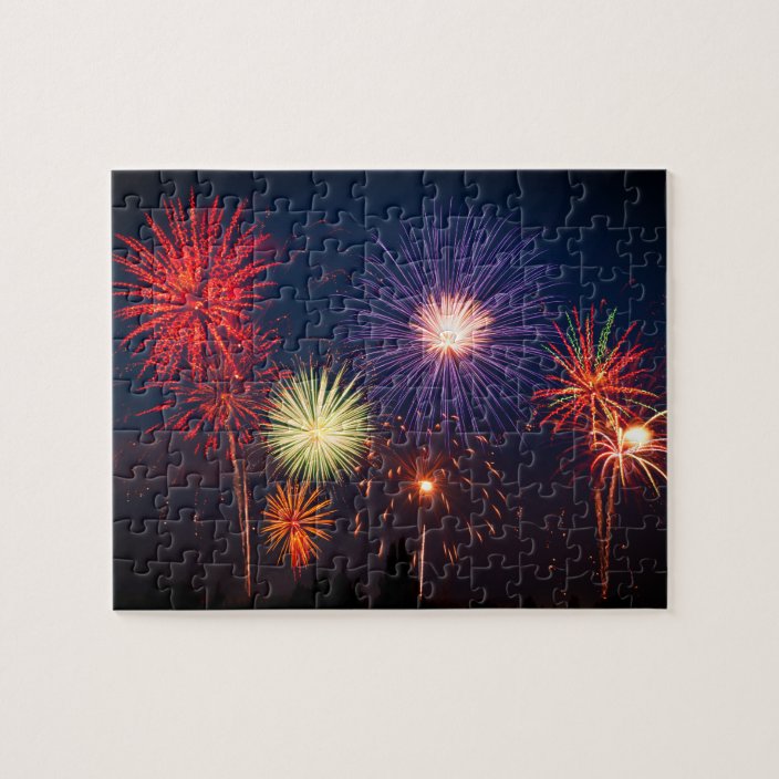 Fireworks Celebration Jigsaw Puzzle | Zazzle.com