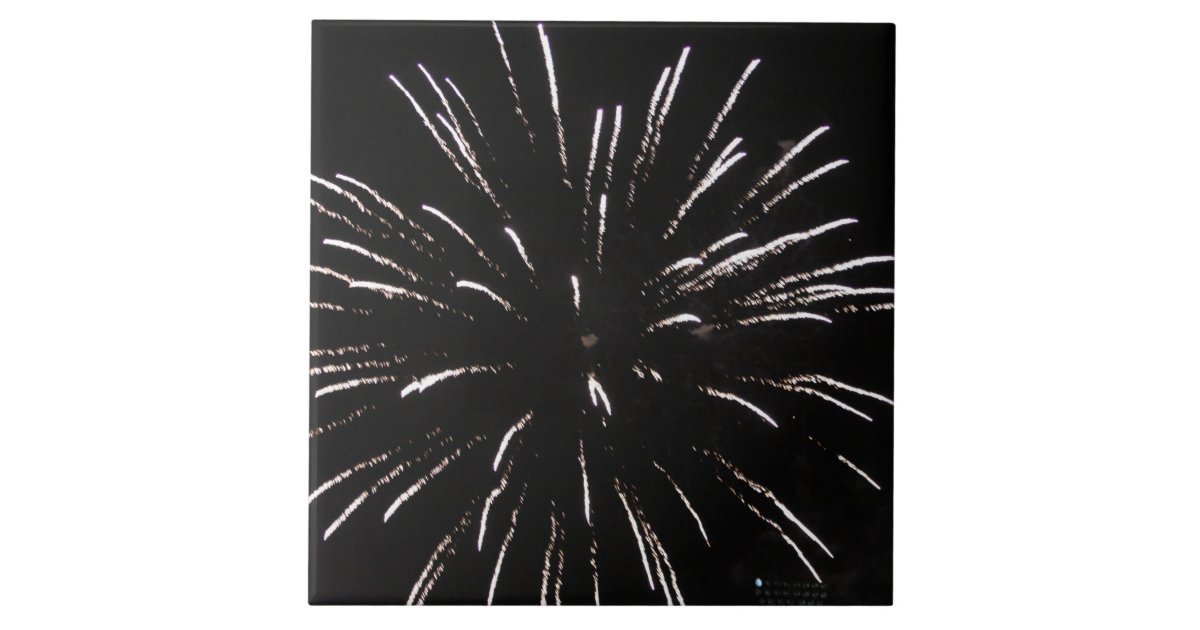 Fireworks Ceramic Tile | Zazzle
