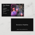Fireworks Display Business Card | Zazzle