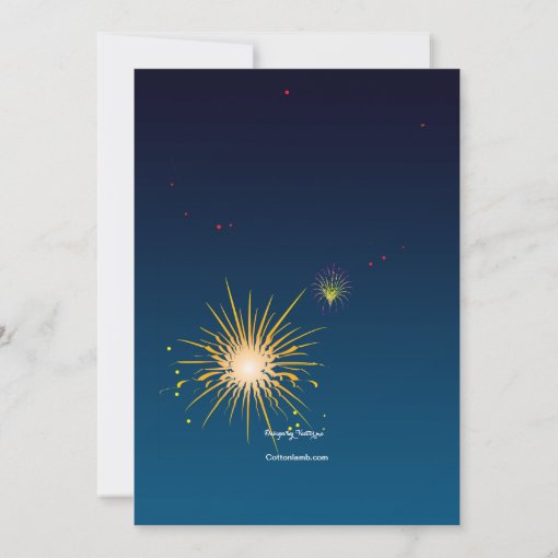 Fireworks Display Invitation | Zazzle
