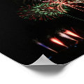 Fireworks Display Poster | Zazzle
