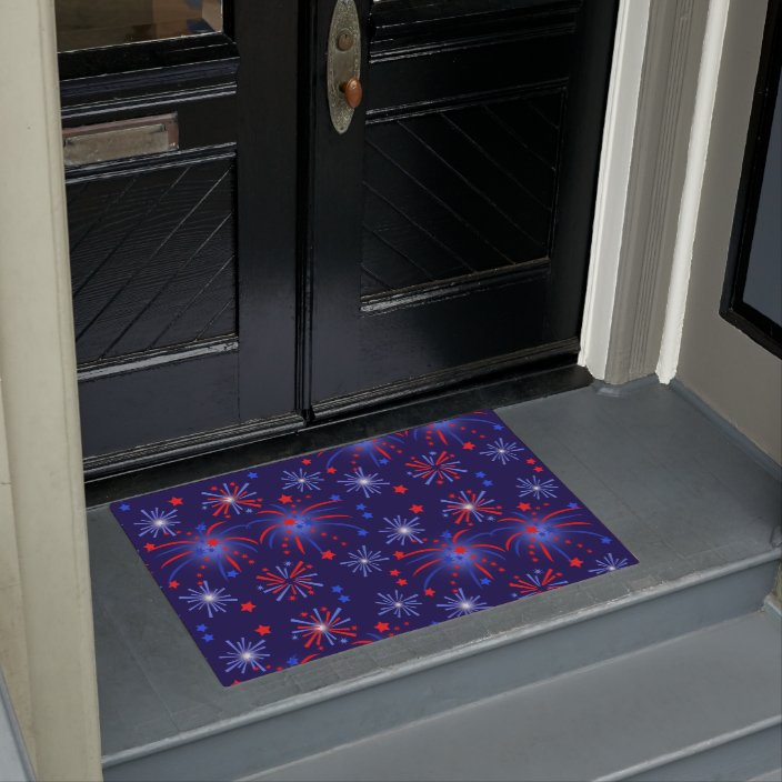 Fireworks Doormat | Zazzle.com