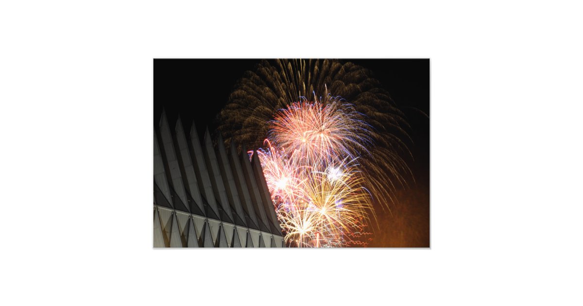Fireworks explode photo print | Zazzle