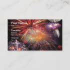 FIREWORKS Nighttime Colorful Explosions! Business Card | Zazzle.com