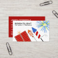 Fireworks, Fireworks Sales Business Card | Zazzle