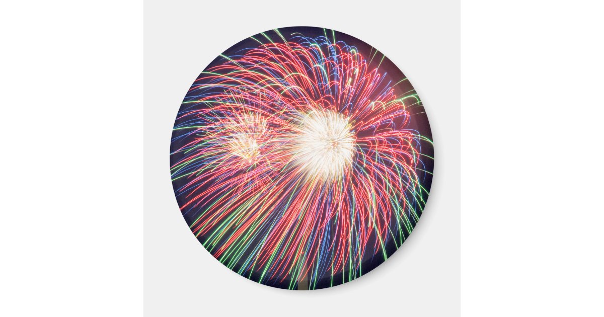 Fireworks Magnet | Zazzle