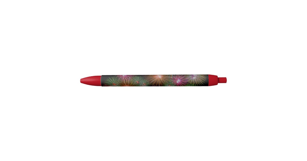 Fireworks Night Glitter Ombre Quality Pen | Zazzle