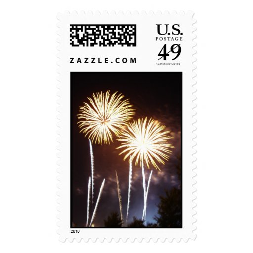 Fireworks Postage Stamps | Zazzle