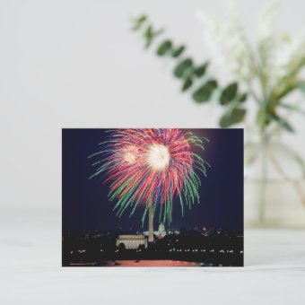Fireworks Postcard | Zazzle