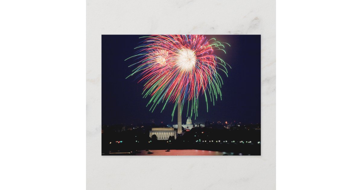 Fireworks Postcard | Zazzle