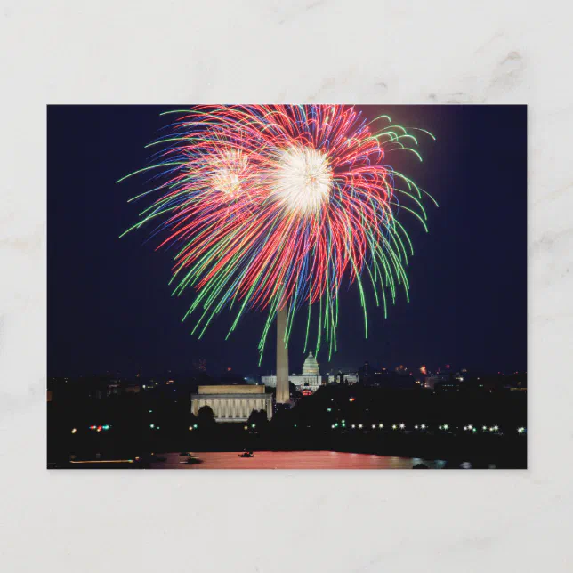 Fireworks Postcard | Zazzle