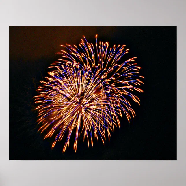 Fireworks Poster | Zazzle