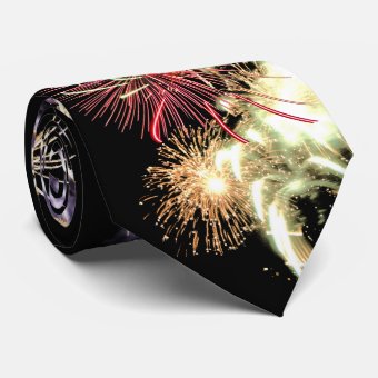 Fireworks Power Tie | Zazzle