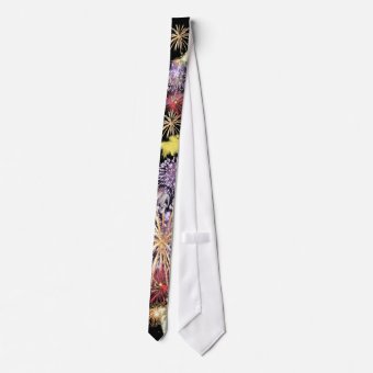 Fireworks Power Tie | Zazzle