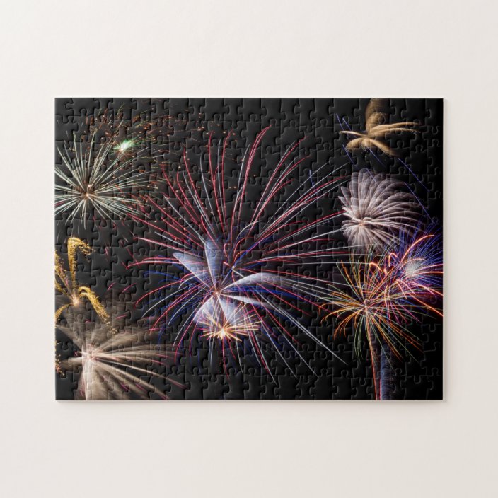 Fireworks Puzzle | Zazzle.com