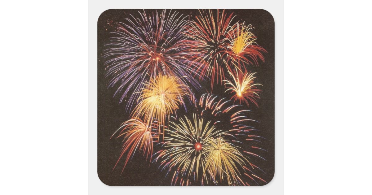 Fireworks - Sticker | Zazzle