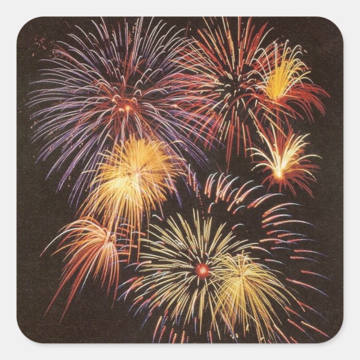 Fireworks - Sticker | Zazzle