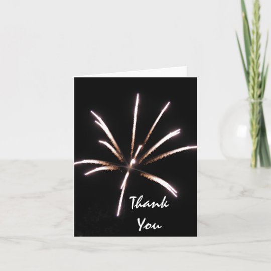 Fireworks Thank You | Zazzle.com