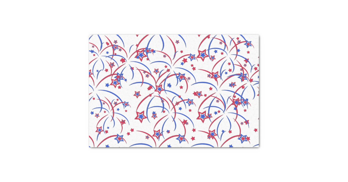 Fireworks Tissue Paper | Zazzle