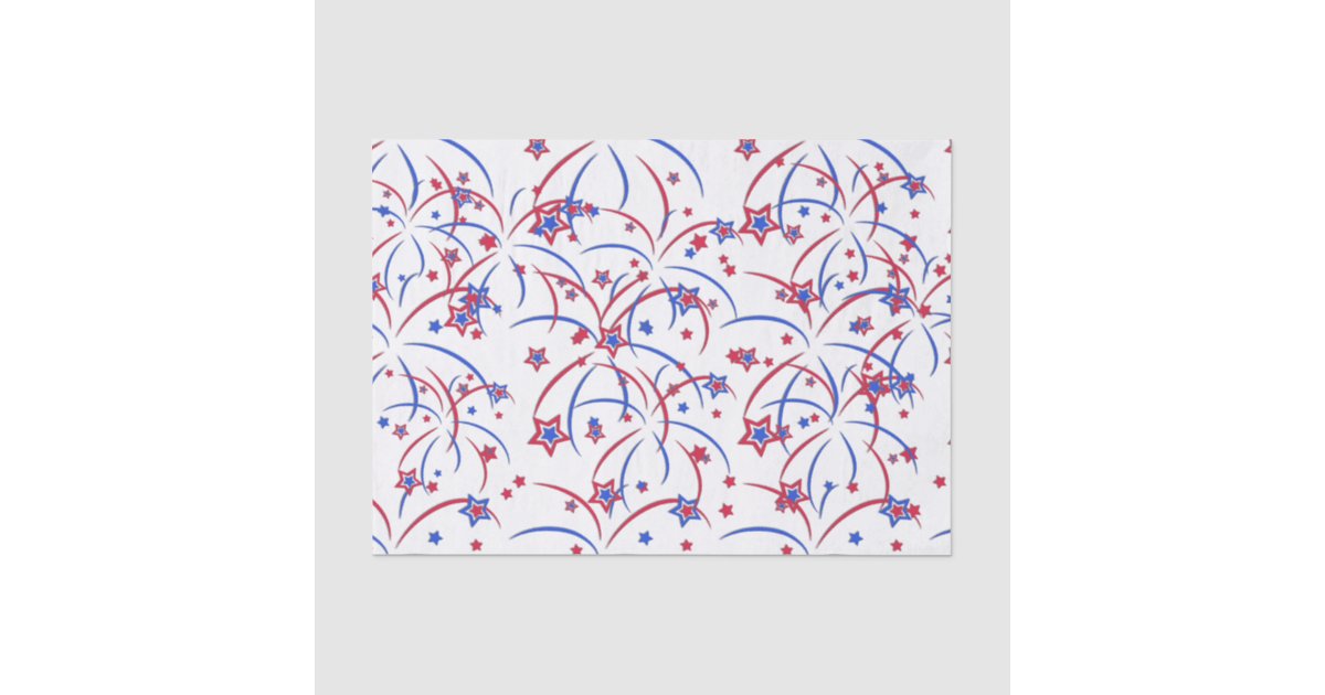 Fireworks Tissue Paper | Zazzle