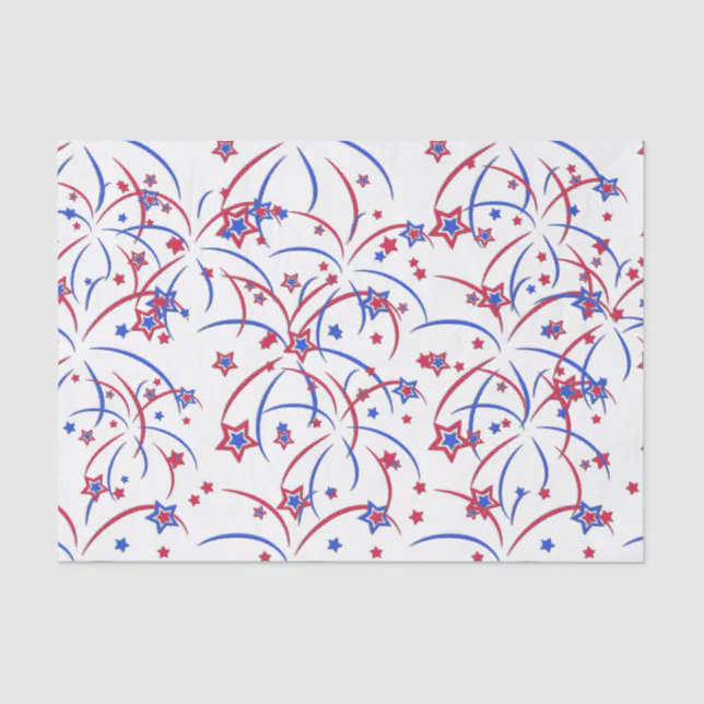 Fireworks Tissue Paper | Zazzle