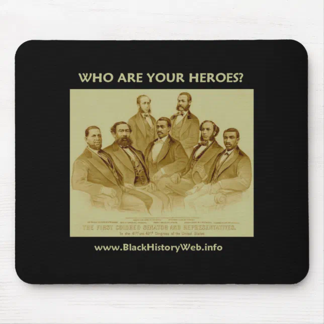 First African American Senator & Congressmen Mouse Pad | Zazzle